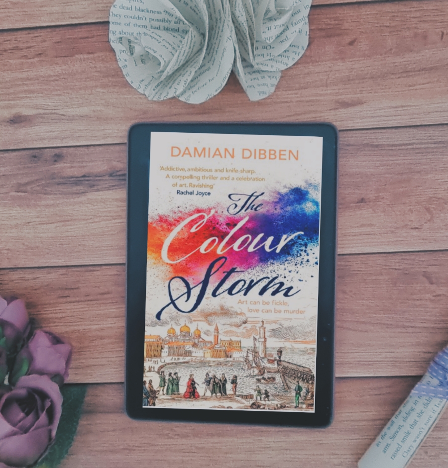 Book Review – The Colour Storm by Damian Dibben – Lizzieslittlebooknook